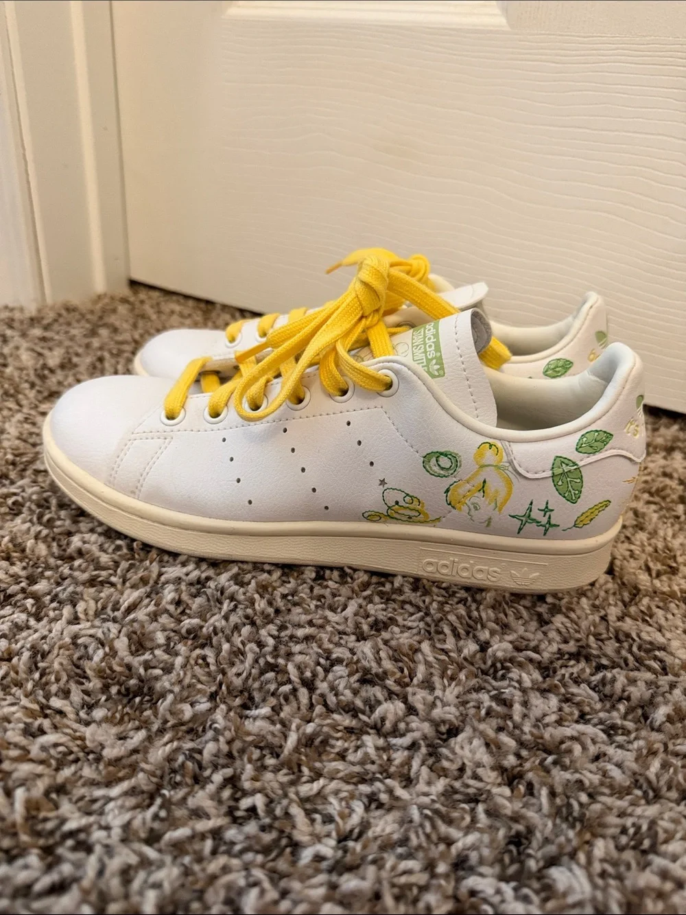 adidas | Shoes | Tinkerbell And Peter Pan Adidas Stan Smith Shoe Disney ...